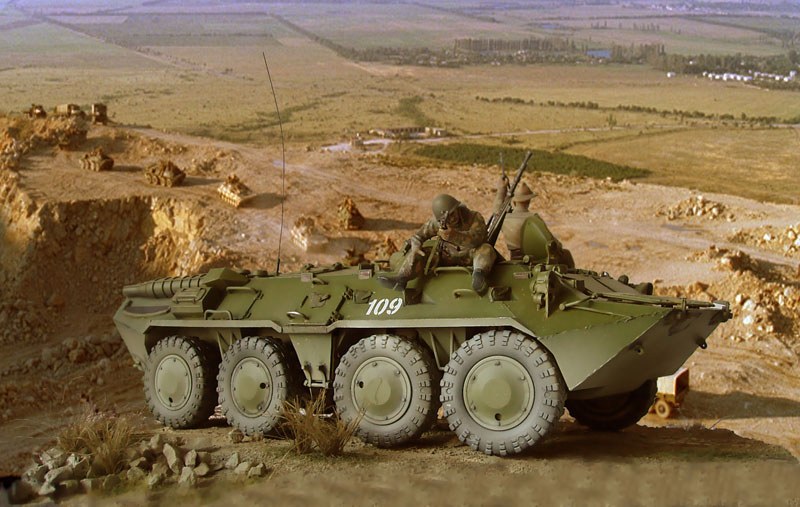 Photo 1 - Soviet BTR at Afghanistan | Dioramas and Vignettes | Gallery ...