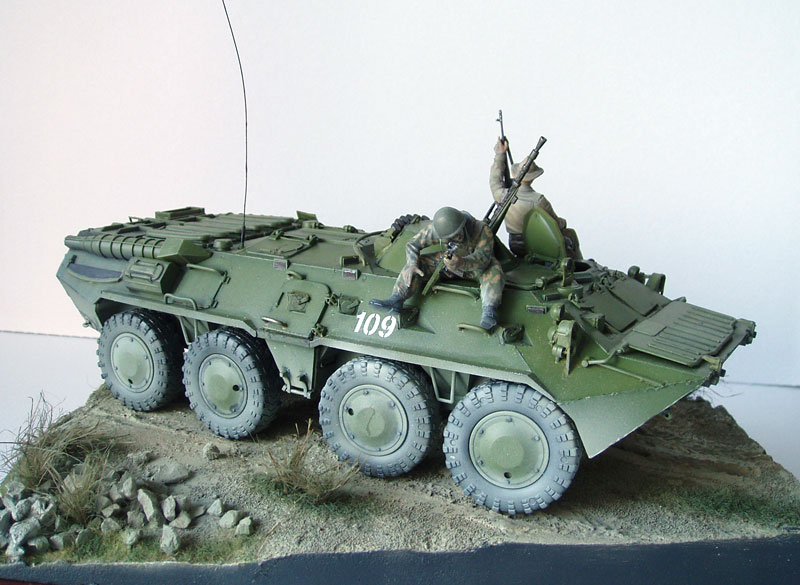 Photo 3 - Soviet BTR at Afghanistan | Dioramas and Vignettes | Gallery ...