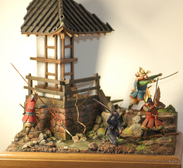 Photo 1 - Medieval Japan | Dioramas and Vignettes | Gallery on Diorama.ru