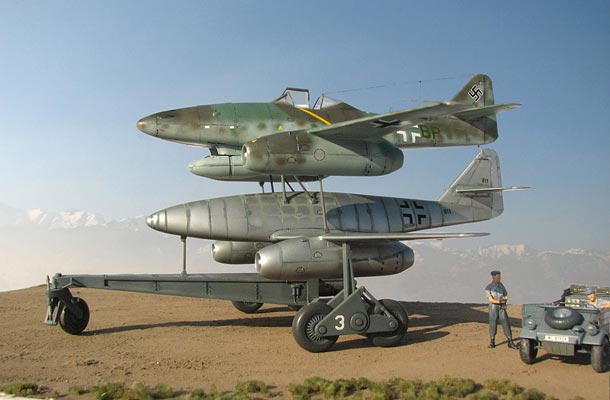 Mistel 4 (Me-262) | Dioramas and Vignettes | Gallery on Diorama.ru