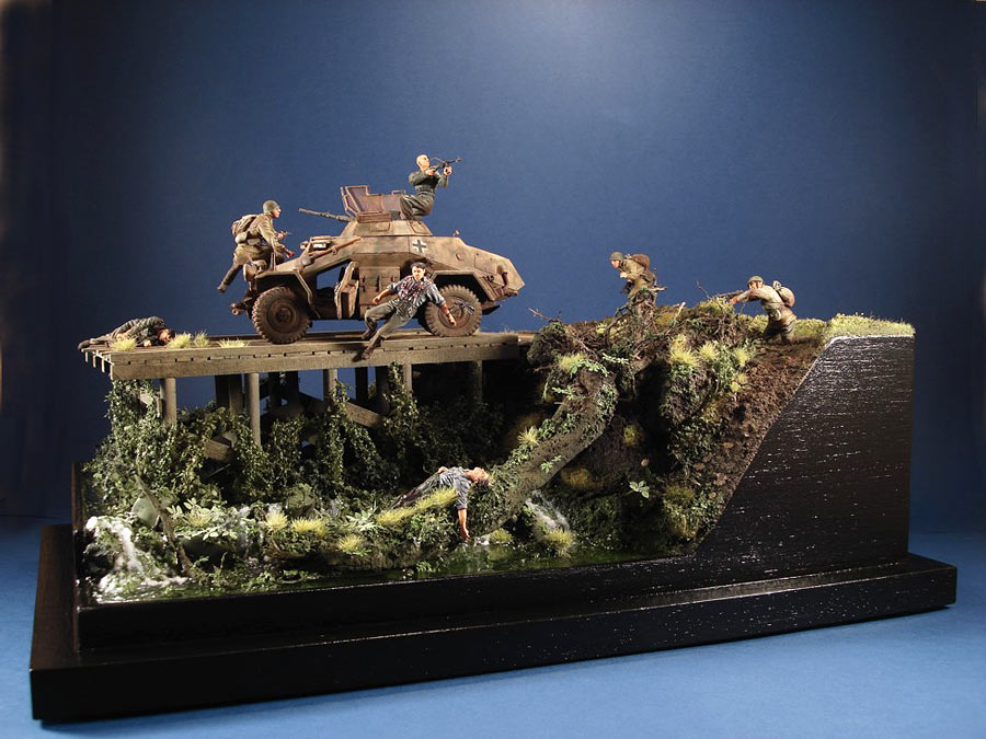 Photo 1 - The Bridge | Dioramas and Vignettes | Gallery on Diorama.ru