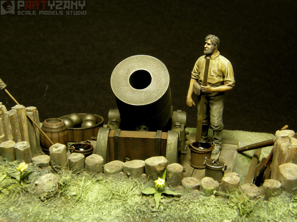 Photo 6 - 10 Inch Seacoast Mortar (American Civil War, 1860) | Dioramas ...