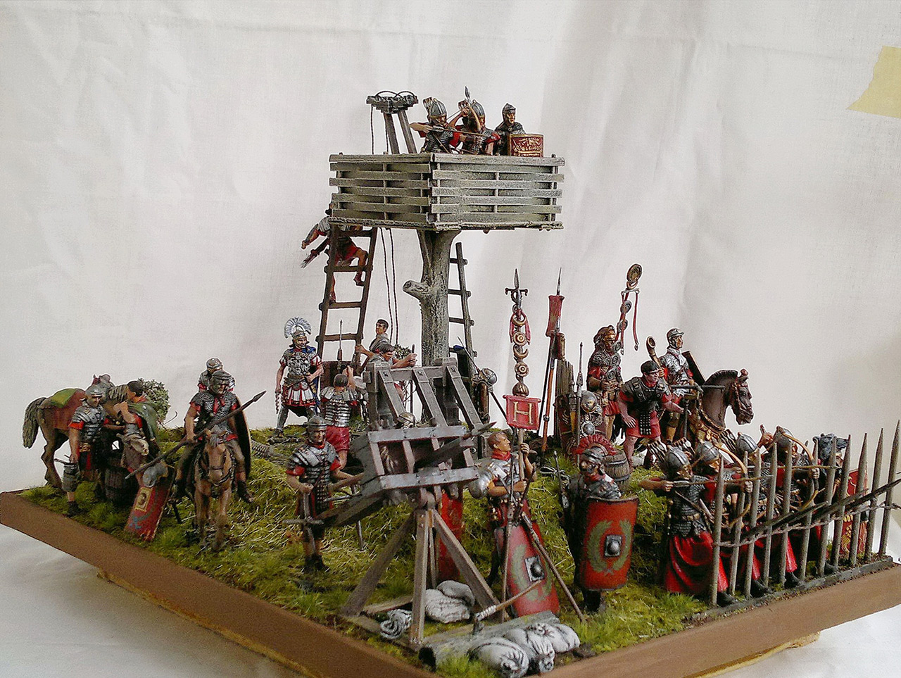 Photo 3 - Roman battle position | Dioramas and Vignettes | Gallery on ...
