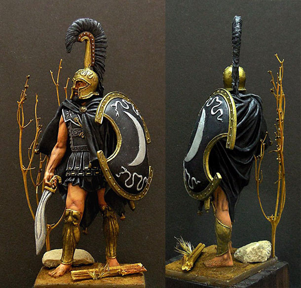 Thespian hoplite | Figures | Gallery on Diorama.ru