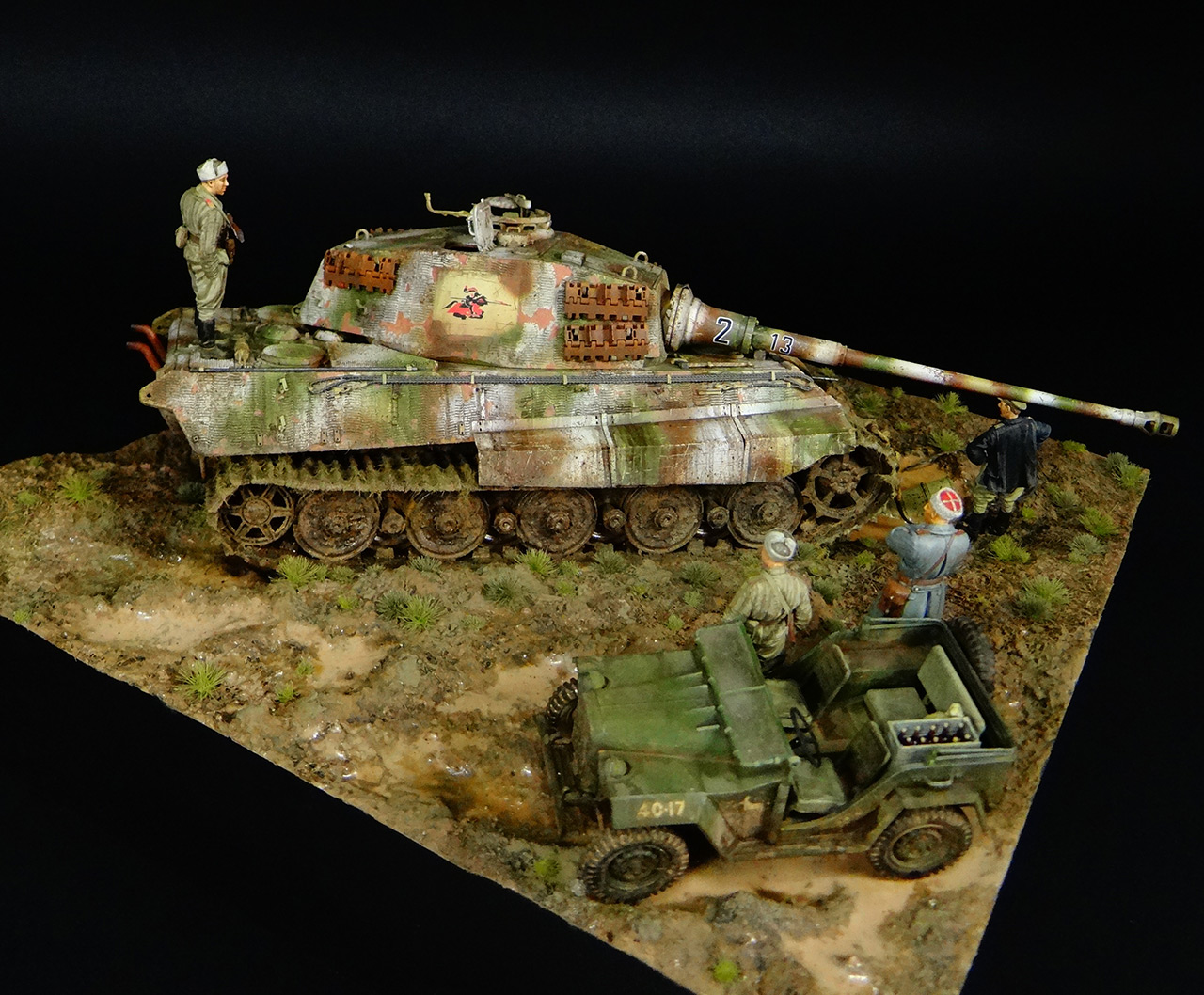 Photo 4 - King Tiger | Dioramas and Vignettes | Gallery on Diorama.ru