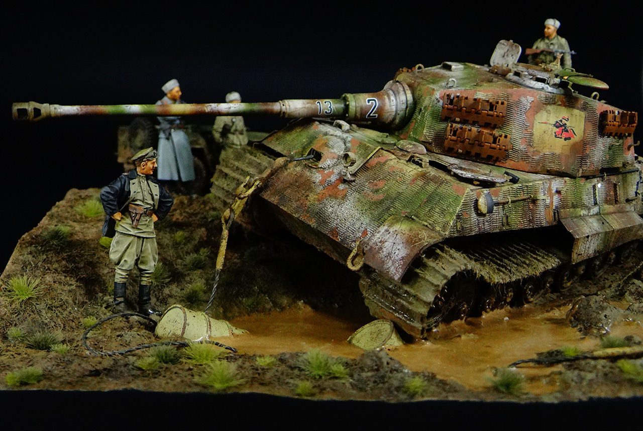 Photo 6 - King Tiger | Dioramas and Vignettes | Gallery on Diorama.ru