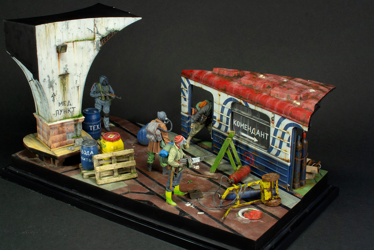 Photo 2 - Metro | Dioramas and Vignettes | Gallery on Diorama.ru