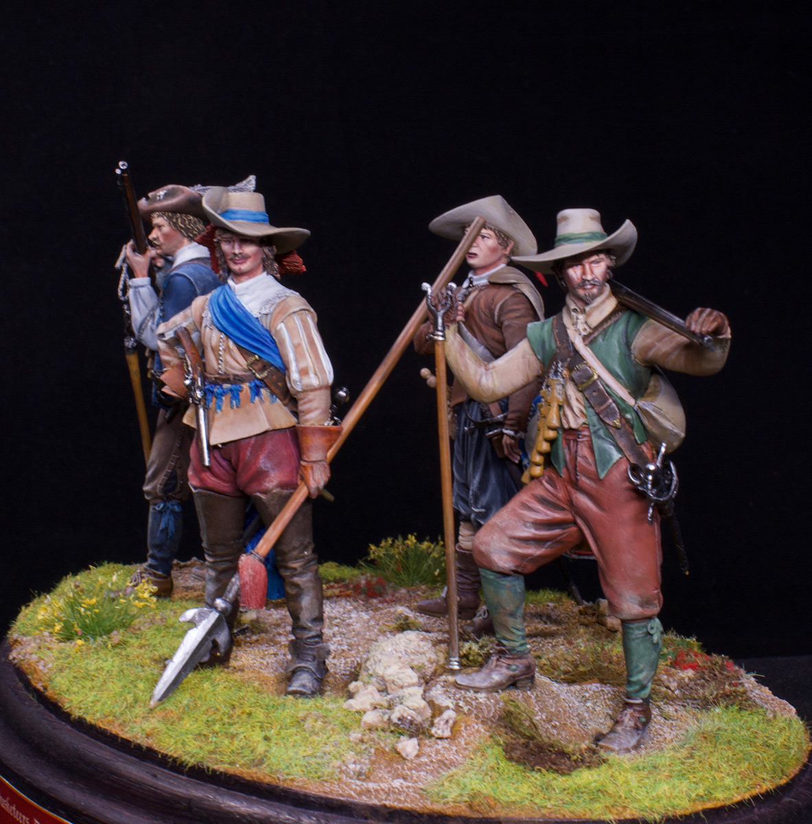 Photo 4 - Musketeers, 1630 | Dioramas and Vignettes | Gallery on Diorama.ru