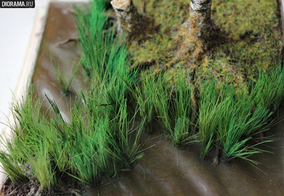 Photo 44 - Making a wetland | Techology Features | Workshop on Diorama.ru